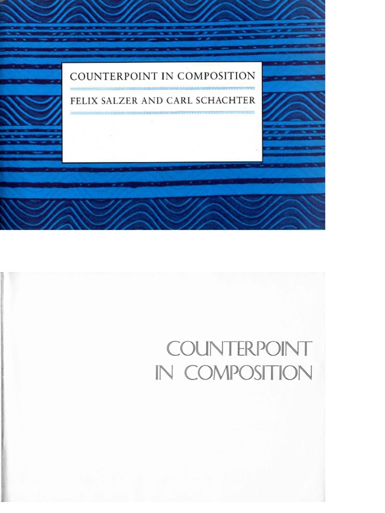Salzer - Counterpoint in Composition PDF | PDF