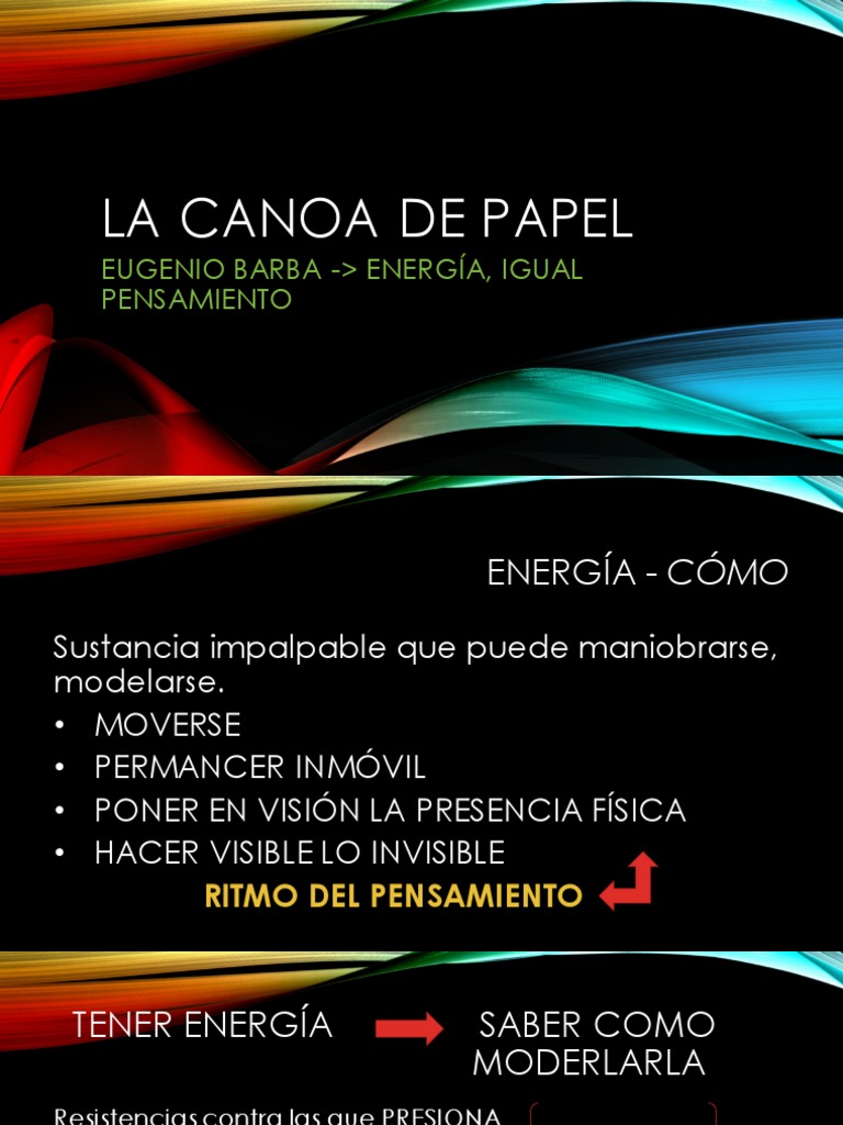 La Canoa de Papel | PDF
