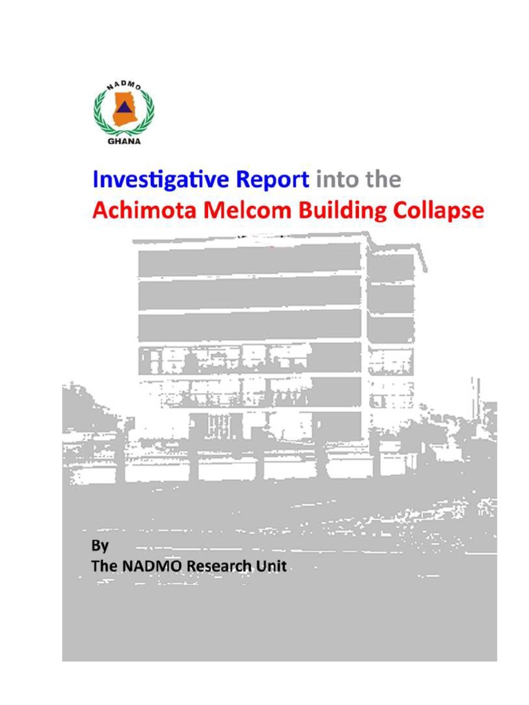 Assessing the Causes of the Achimota Melcom Store Collapse and ...