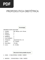 Formula Obstetrica | PDF