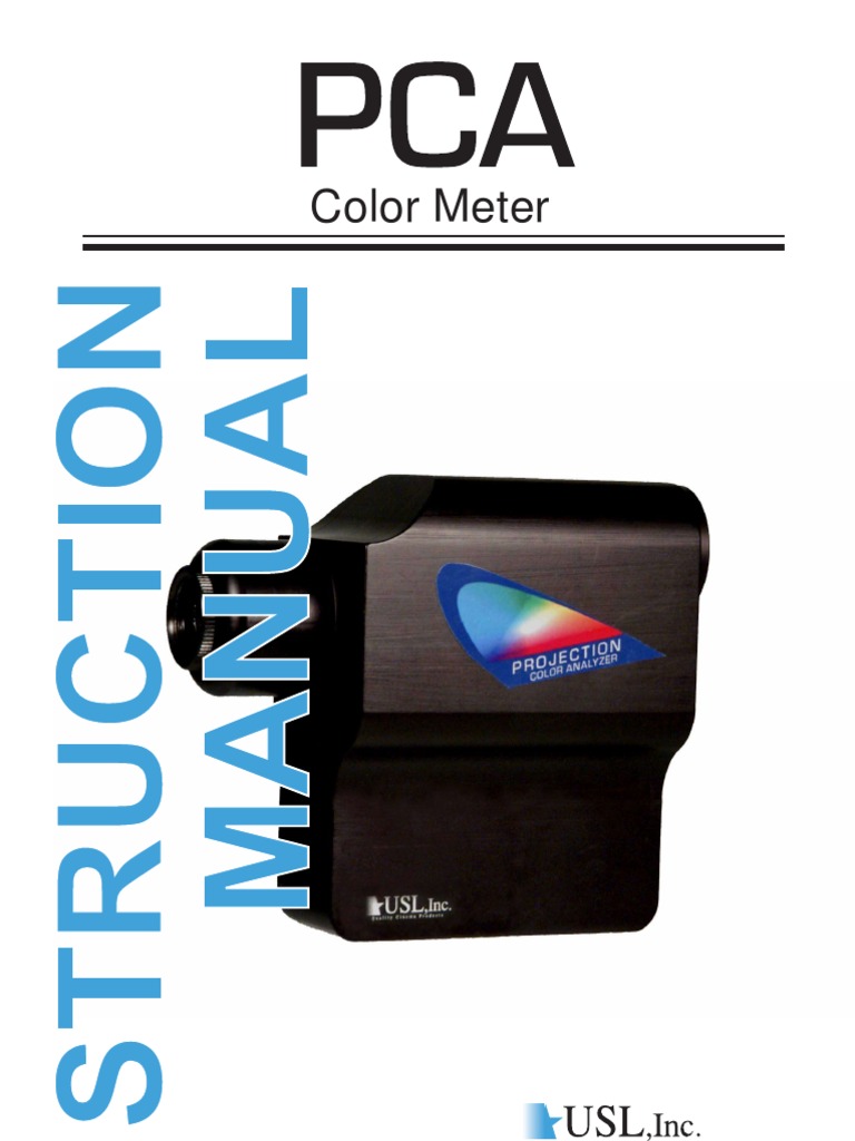 PCA Manual | Download Free PDF | Optics | Electromagnetic Radiation