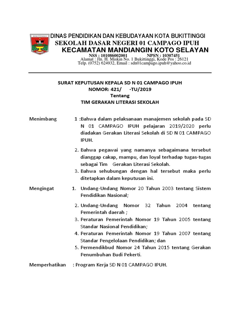 SK Tim GLS 2019 | PDF