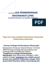 Tugas Dan Tanggungjawab LPM | PDF