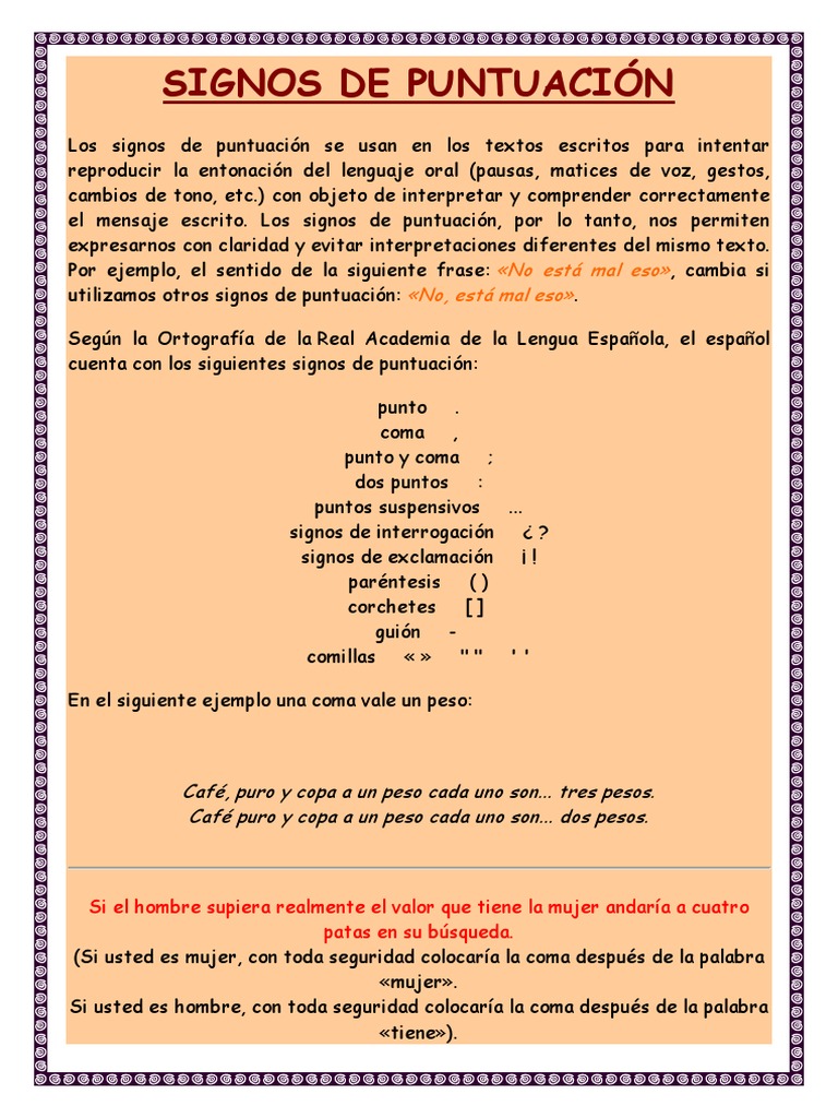 1f38a6 Signos de Puntuacion | PDF | Comillas | Puntuación