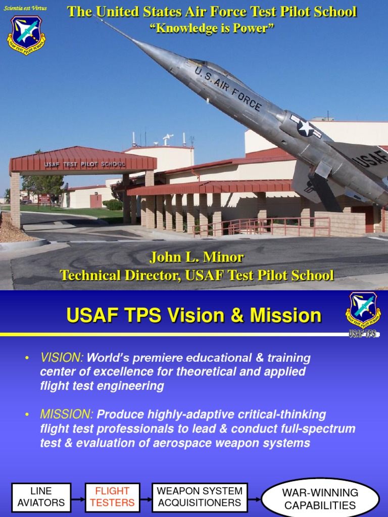 USAF Test Pilot School | PDF | Flight Test | Unmanned Aerial Vehicle