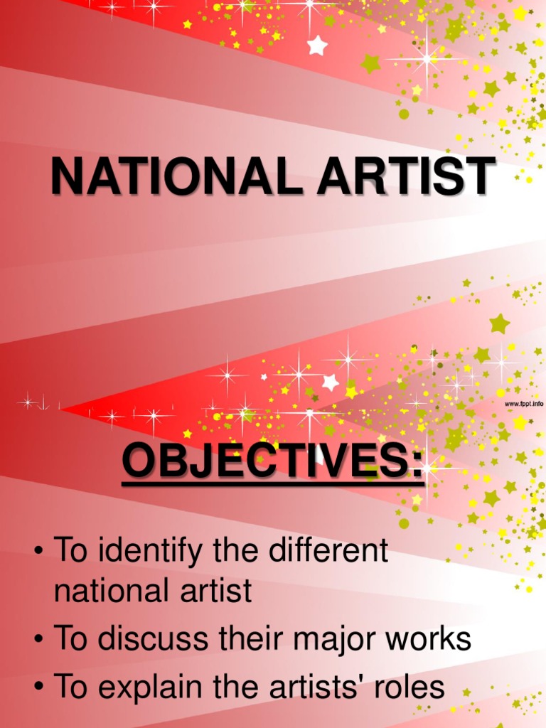 National Artist | PDF | Art Media | Paintings