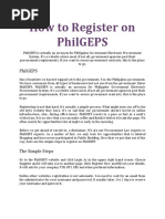 Membership Types in Philgeps | PDF | World Wide Web | Internet & Web