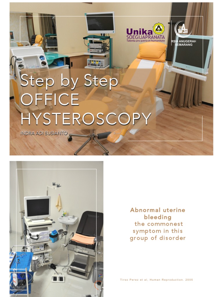 Step-by-Step Office Hysteroscopy Guide | PDF | Mammal Female ...