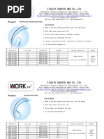 Tracheostomy Sizing Chart | PDF | Surgery | Survival Skills