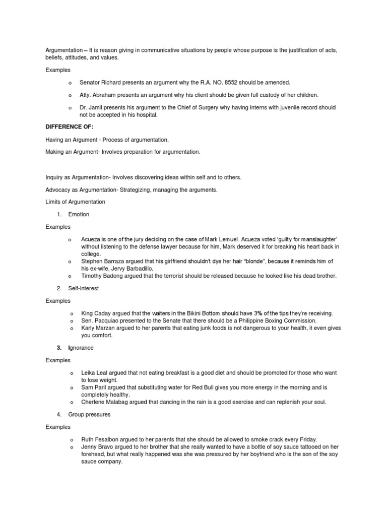 Argumentation and Debate | PDF | Critical Thinking | Propaganda
