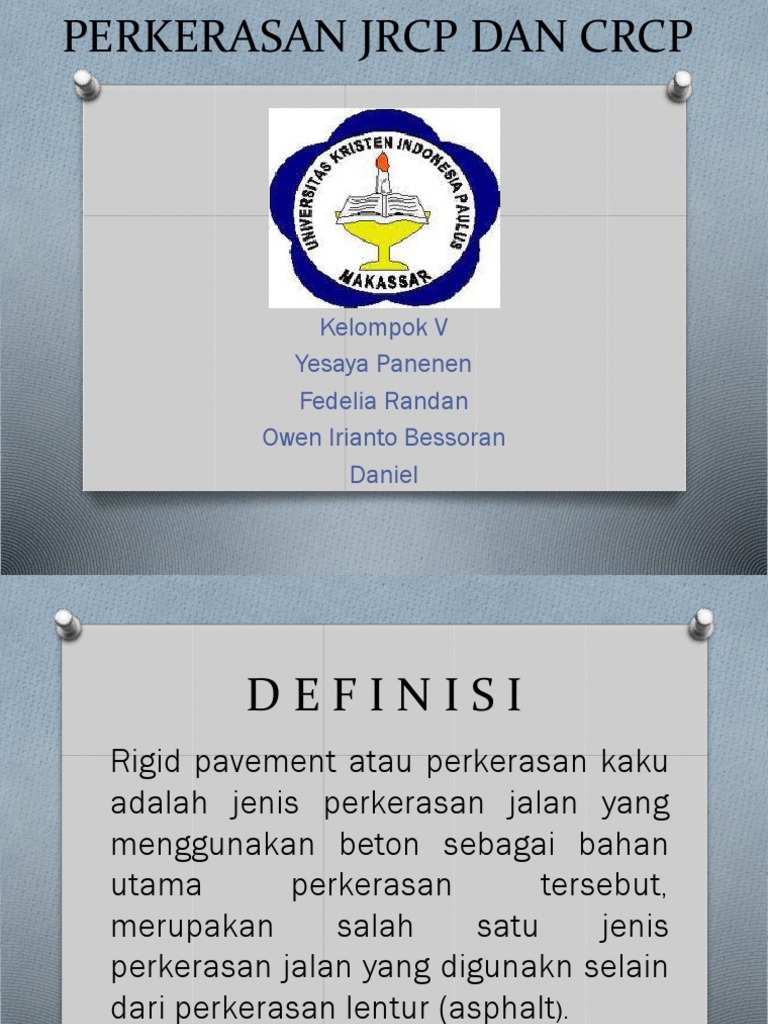 PERBEDAAN JRCP DAN CRCP | PDF