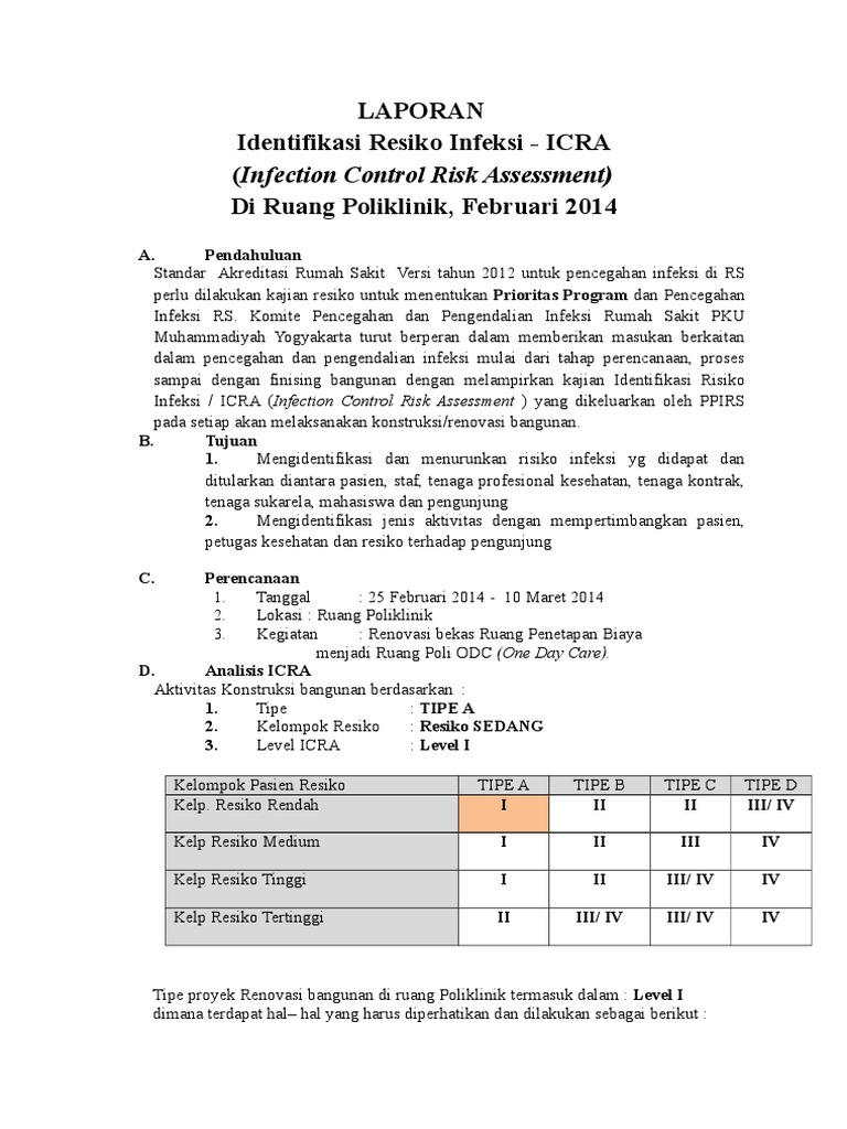 Contoh Laporan Icra | PDF