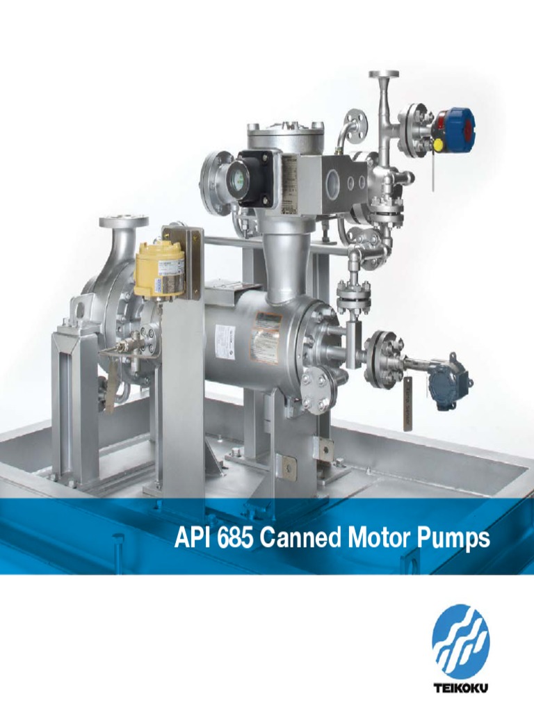 API 685 Brochure | PDF | Pump | Electric Motor