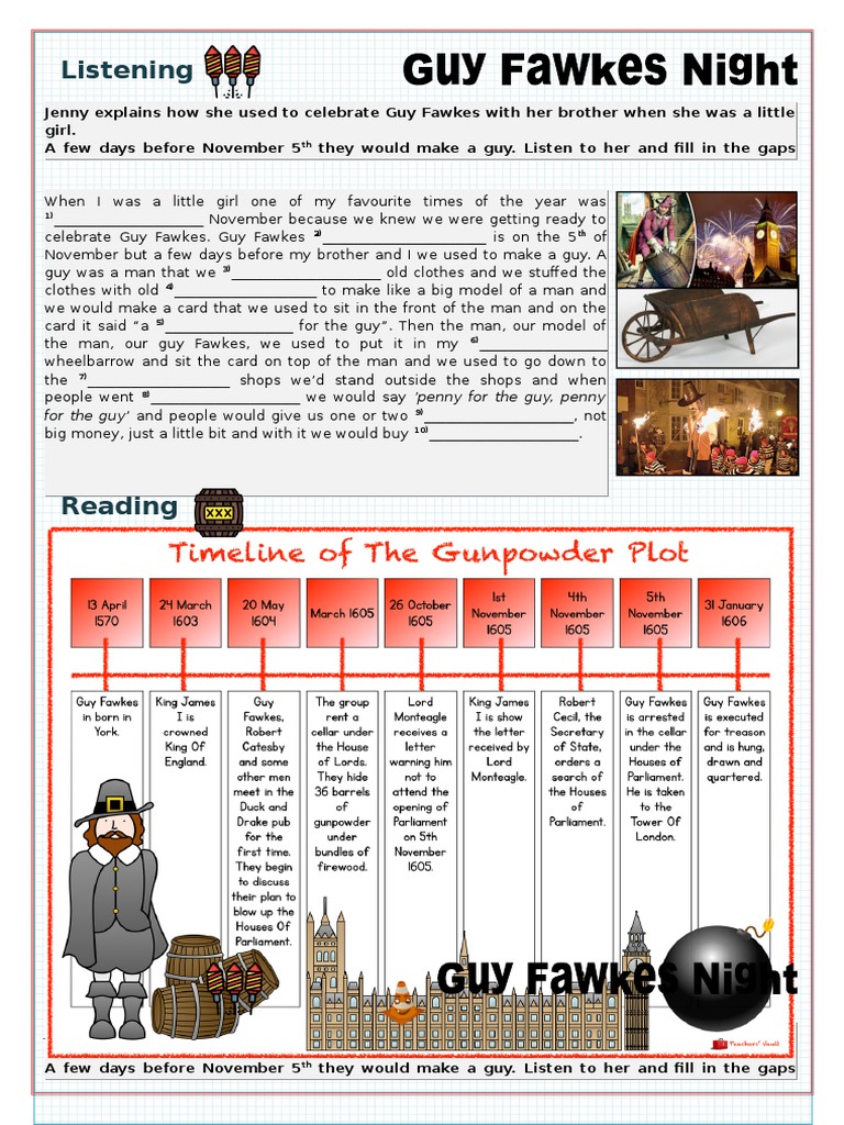 Childhood Guy Fawkes Memories | PDF