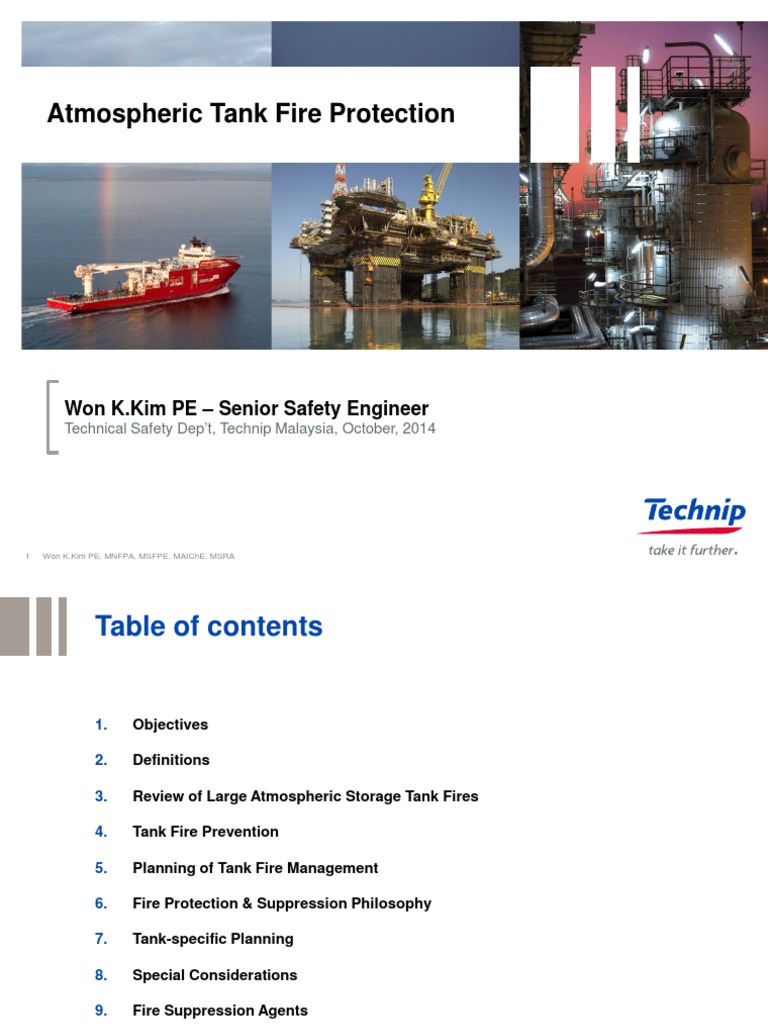 Atmospheric Tank Fire Protection | PDF | Firefighting | Fires