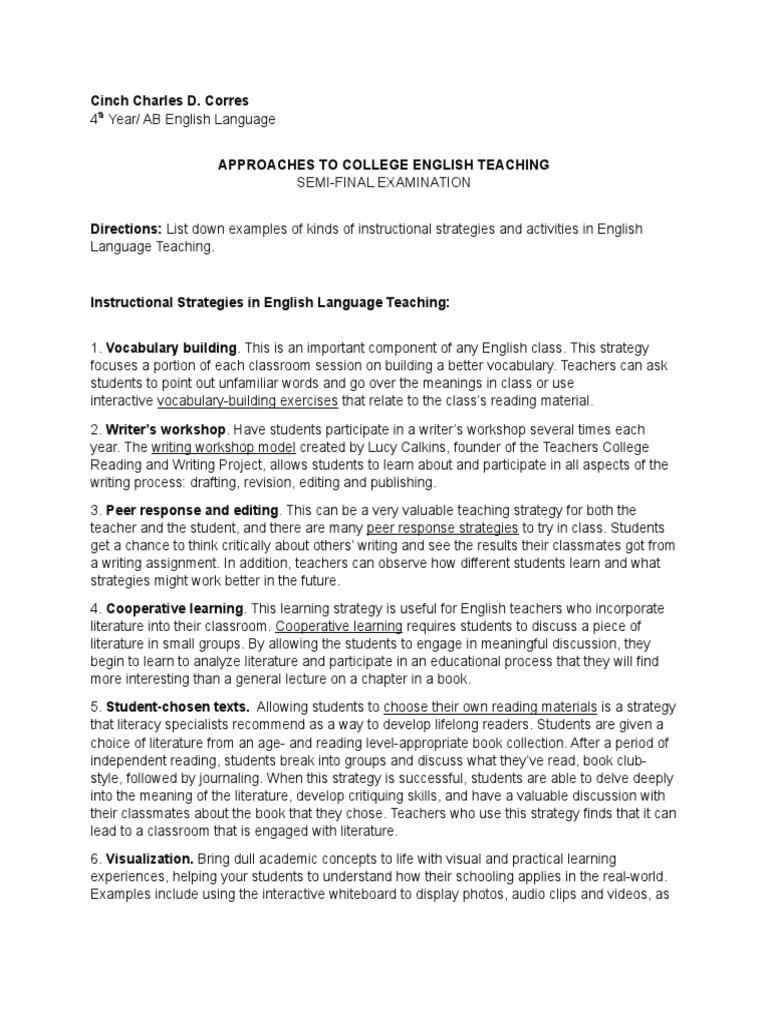 Take Home Exam | PDF | Learning | Cognitive Science