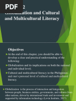 Module 3 Globalization and Multicultural Literacy | PDF | Literacy ...