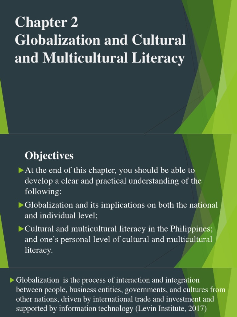 Globalization and Cultural and Multicultural Literacy | PDF | Literacy ...