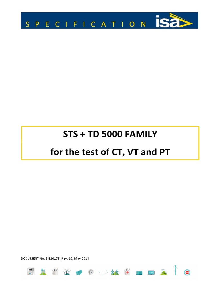 Sie10175 Sts Family TD 5000 Specifications | PDF | Electromagnetic ...