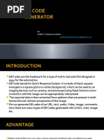 QR Code Final Report | PDF | Qr Code | Encryption