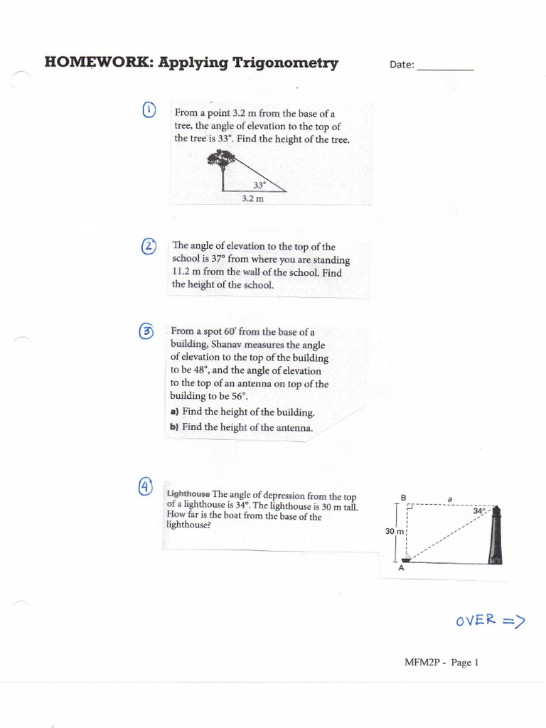 Trig Problems | PDF