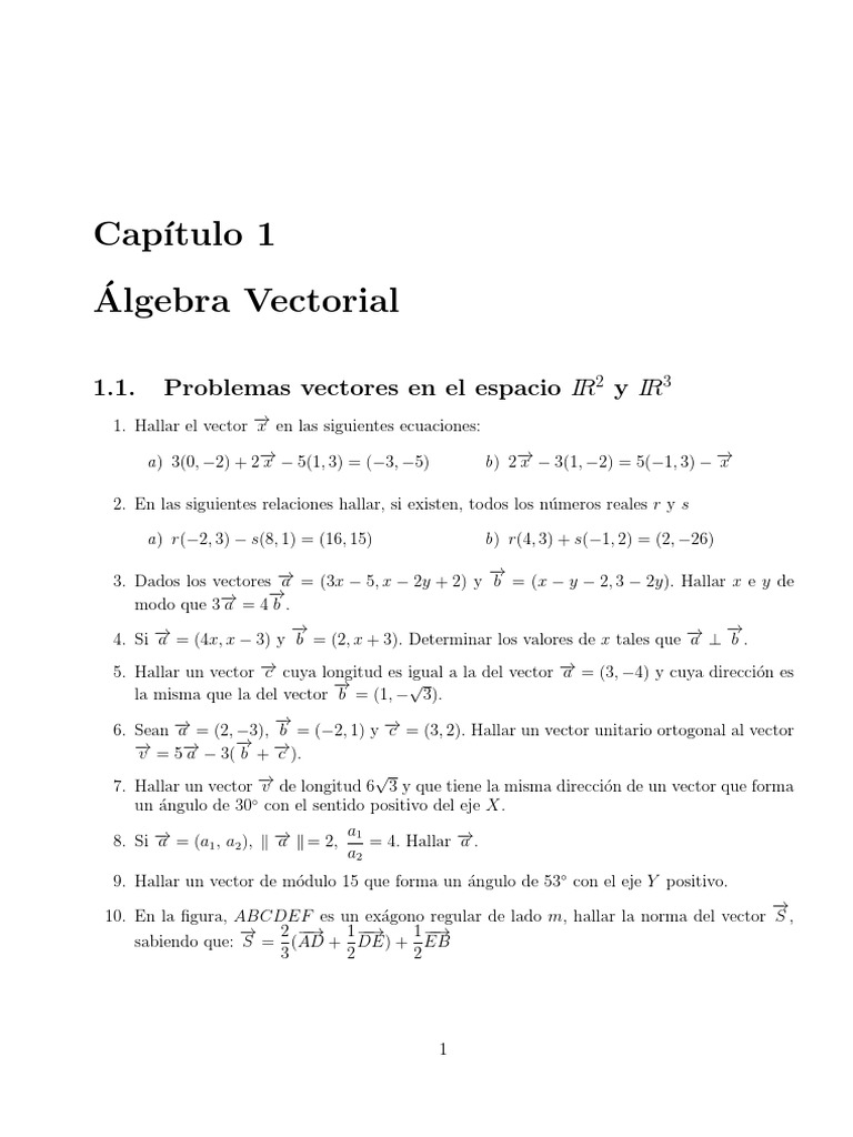 Vectores | PDF | Triángulo | Rectángulo