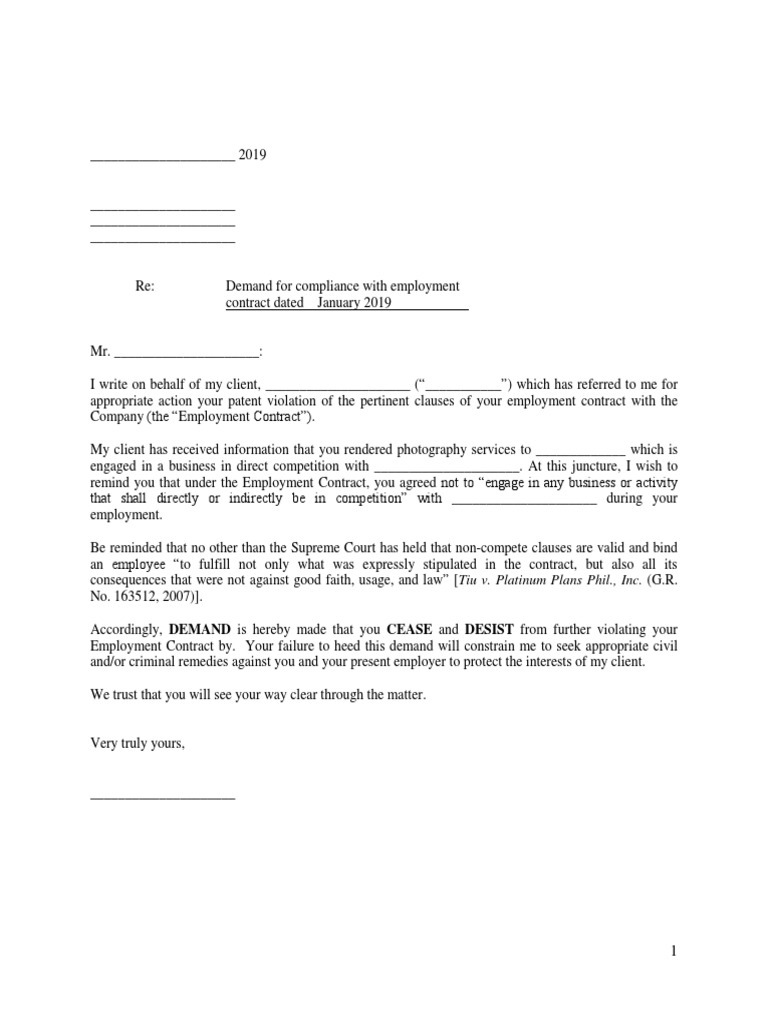 Cease and Desist Demand Letter | PDF | Private Law | Virtue Cease and Desist Demand Letter | PDF | Private Law | Virtue