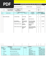 HIRARC Table Dosh Office | PDF | Risk | Injury