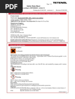 Msds Unitor | PDF | Dangerous Goods | Occupational Safety And Health