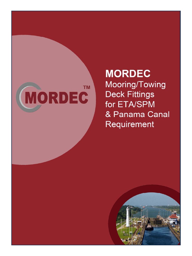Mordec Deck Fittings Catalogue | PDF | Water Transport | Shipping