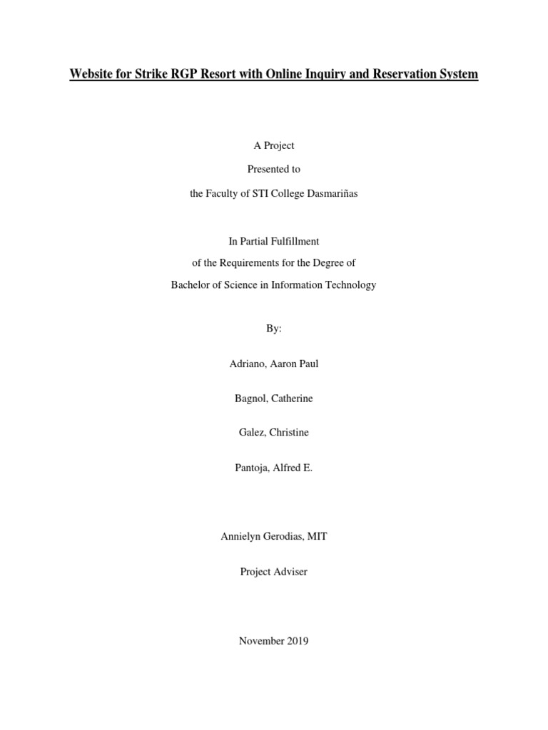 Final Documentation | PDF | Html | Php