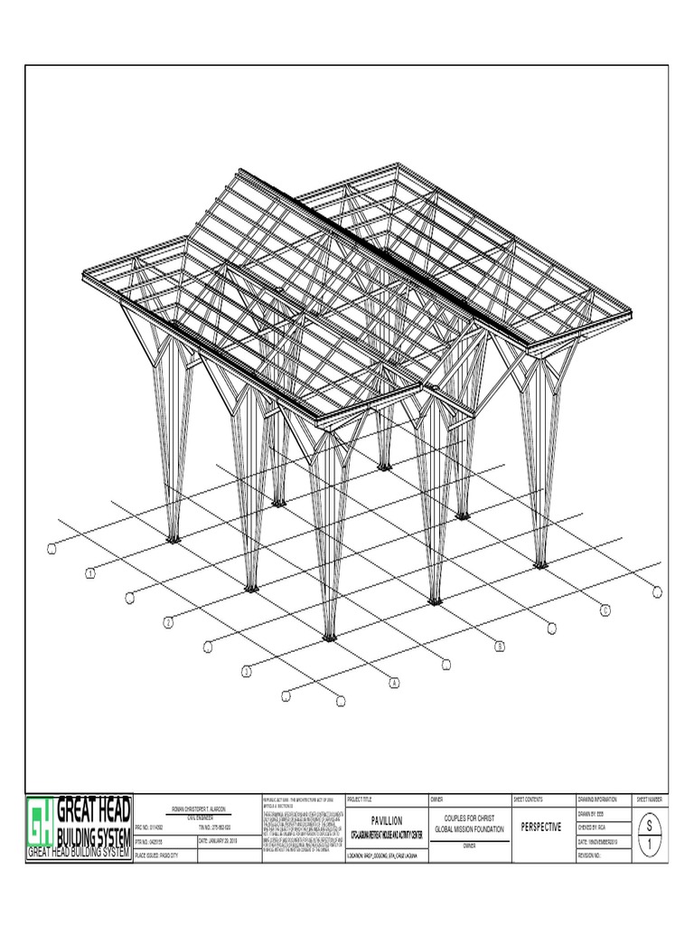 Great Head Building System: Pavillion Perspective | PDF | Government ...