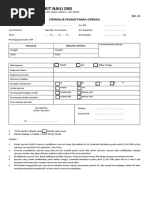 Formulir Pemeriksaan Kelelahan (Fatigue Check) | PDF