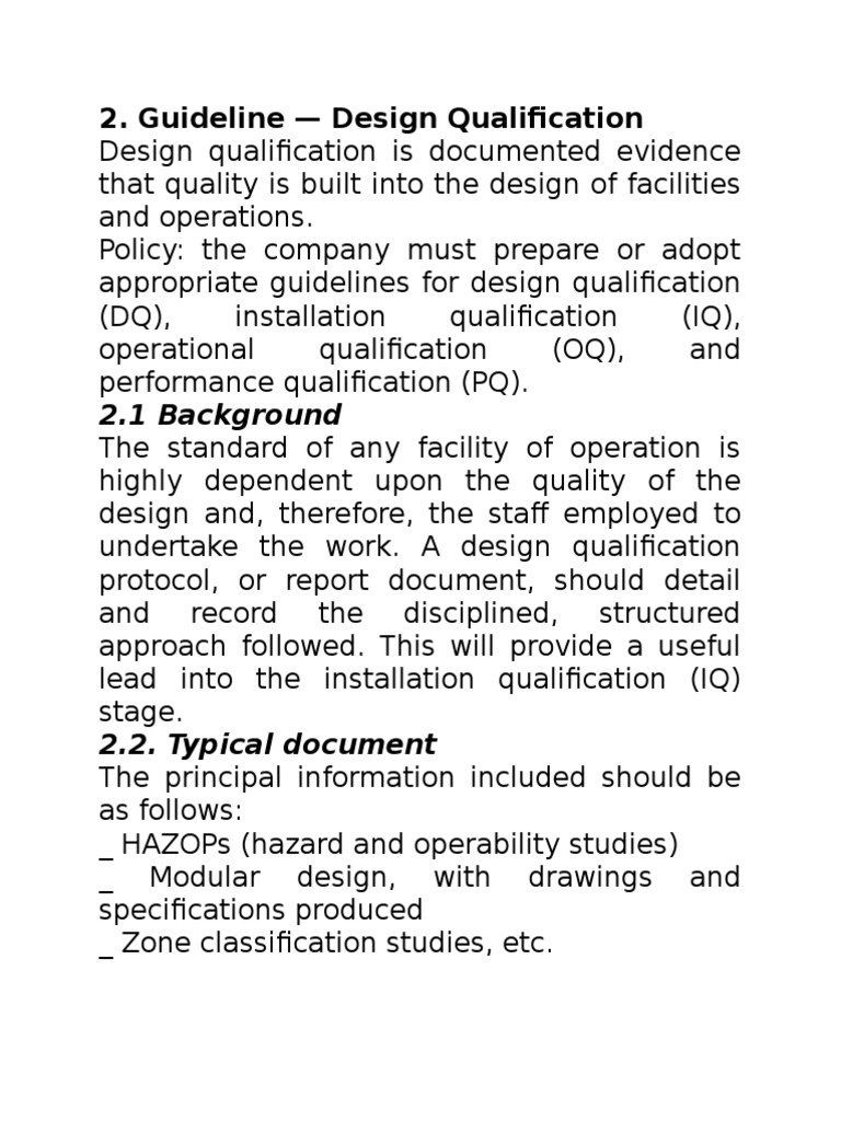 Types of Qualifications | PDF | Verification And Validation | Engineering