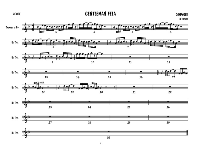 Fela Kuti Gentleman | PDF