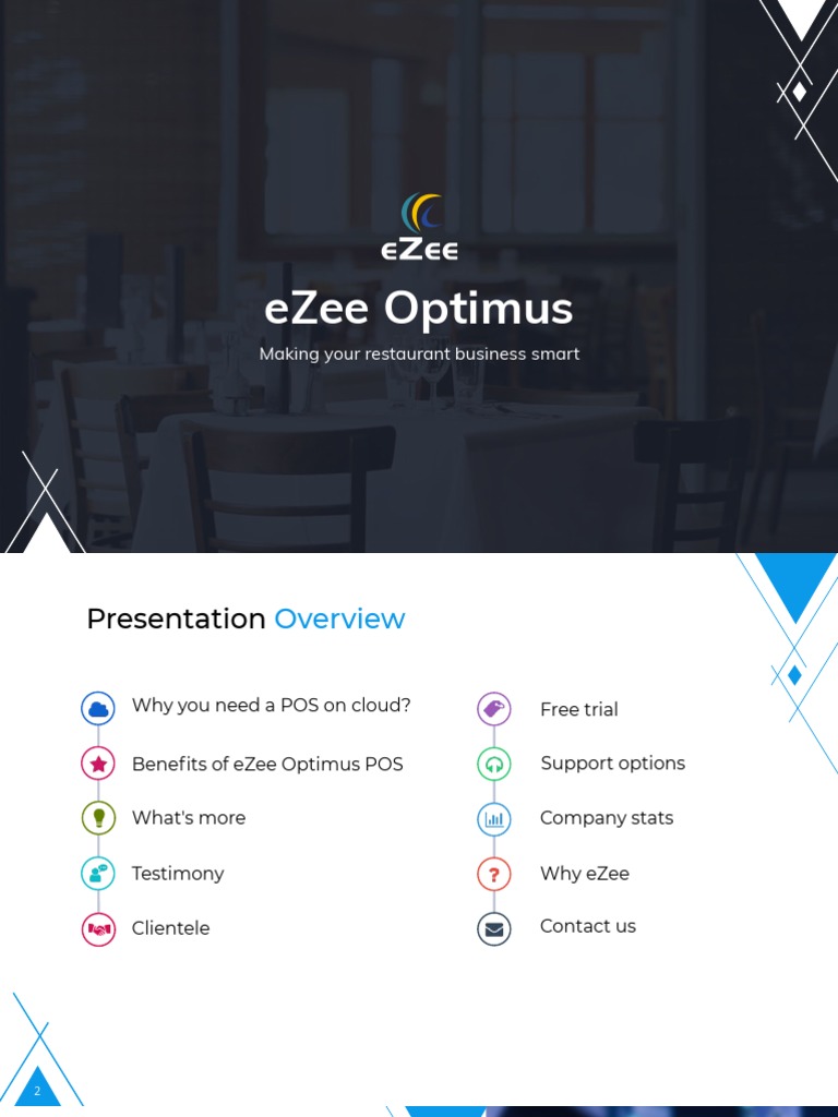 Everything You Need to Know About the eZee Optimus Cloud Restaurant POS System | PDF | Point Of ...