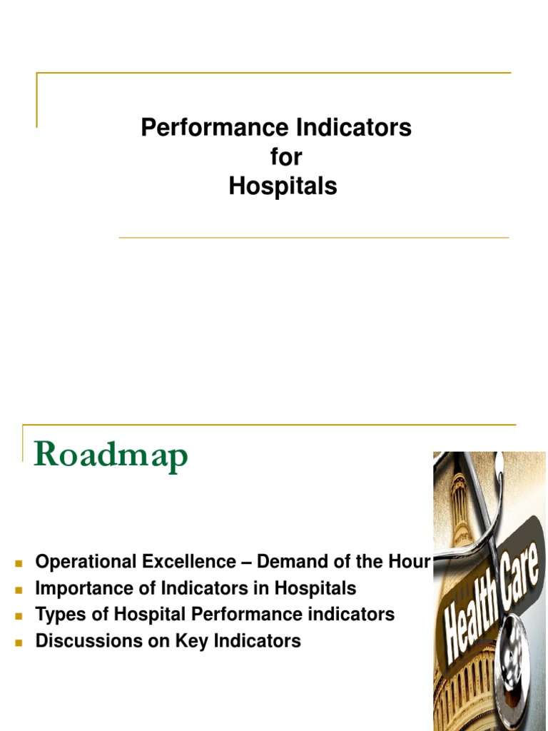Hospital Performance Indicators | PDF | Hospital | Patient