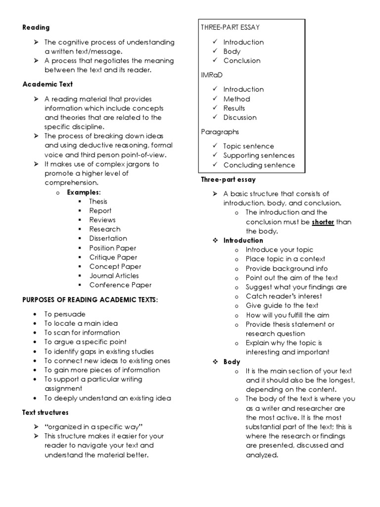 Eapp Reviewer | PDF | Thesis | Paragraph