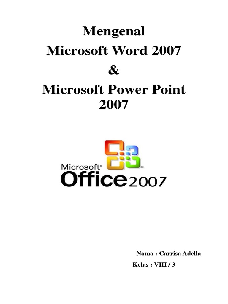 Mengenal Office 2007 | PDF | Microsoft Office | Cross Platform Software