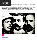Biografía de María Quinteras de Merás | PDF | revolución mejicana ...