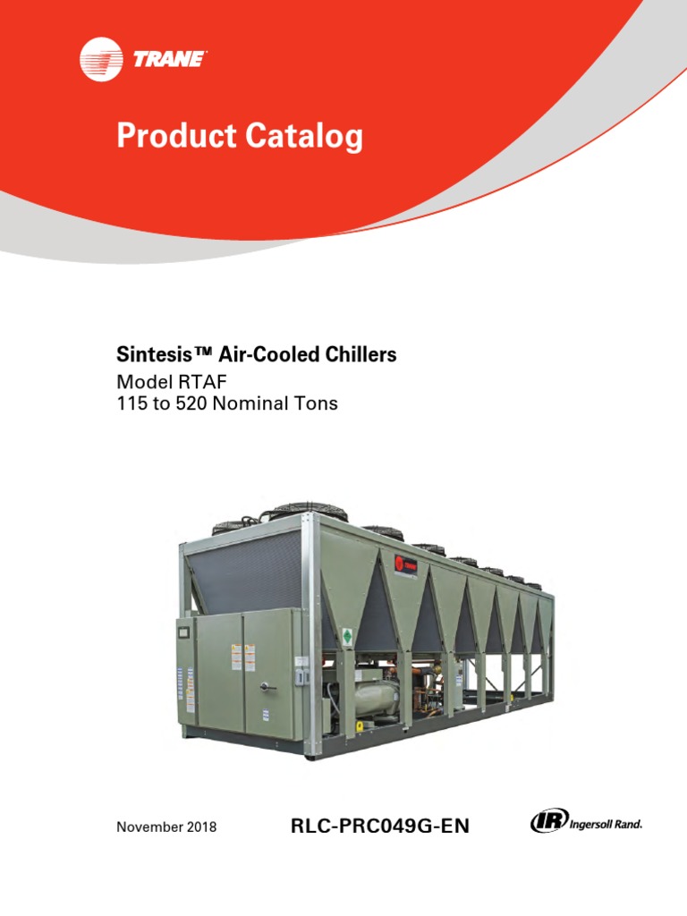 Trane | PDF | Air Conditioning | Engineering Thermodynamics
