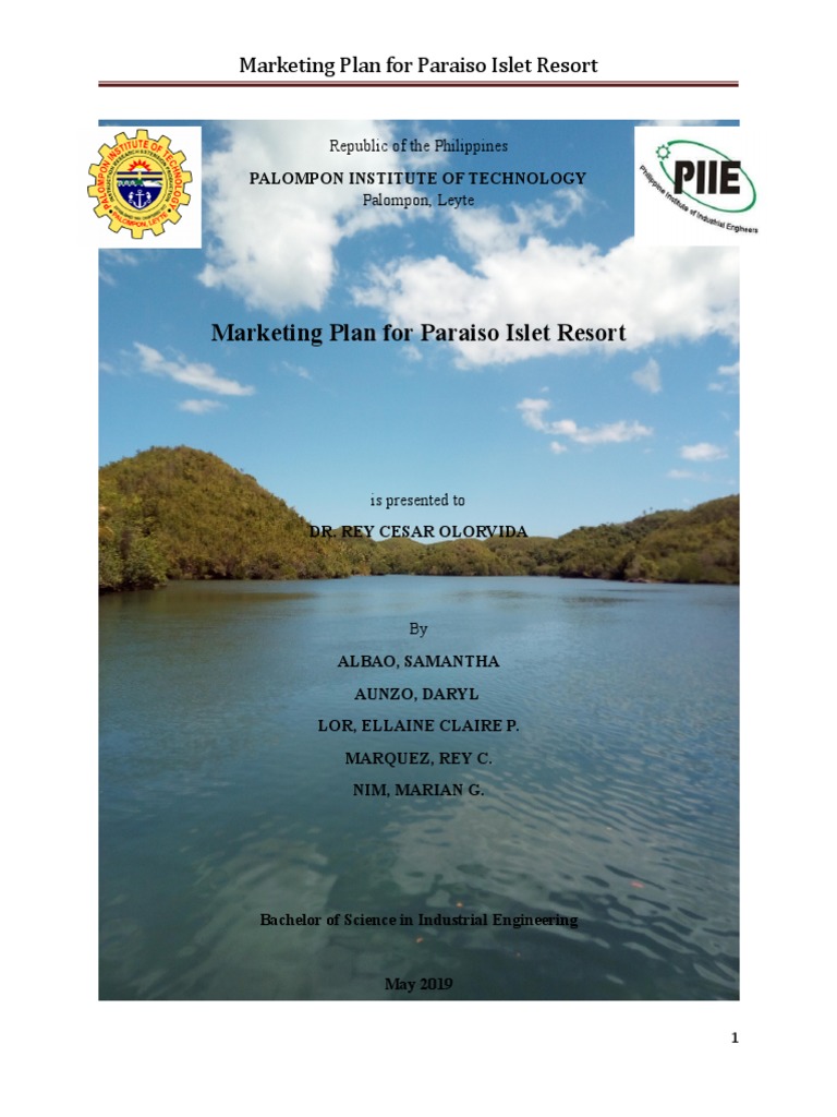 Marketing Plan For Paraiso Islet Resort | PDF | Marketing | Social Media