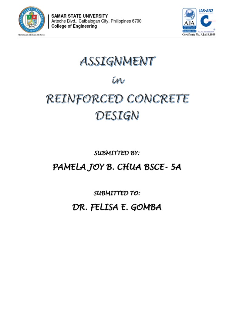 Reinforced Concrete Design Samples | PDF | Physics | Mechanics