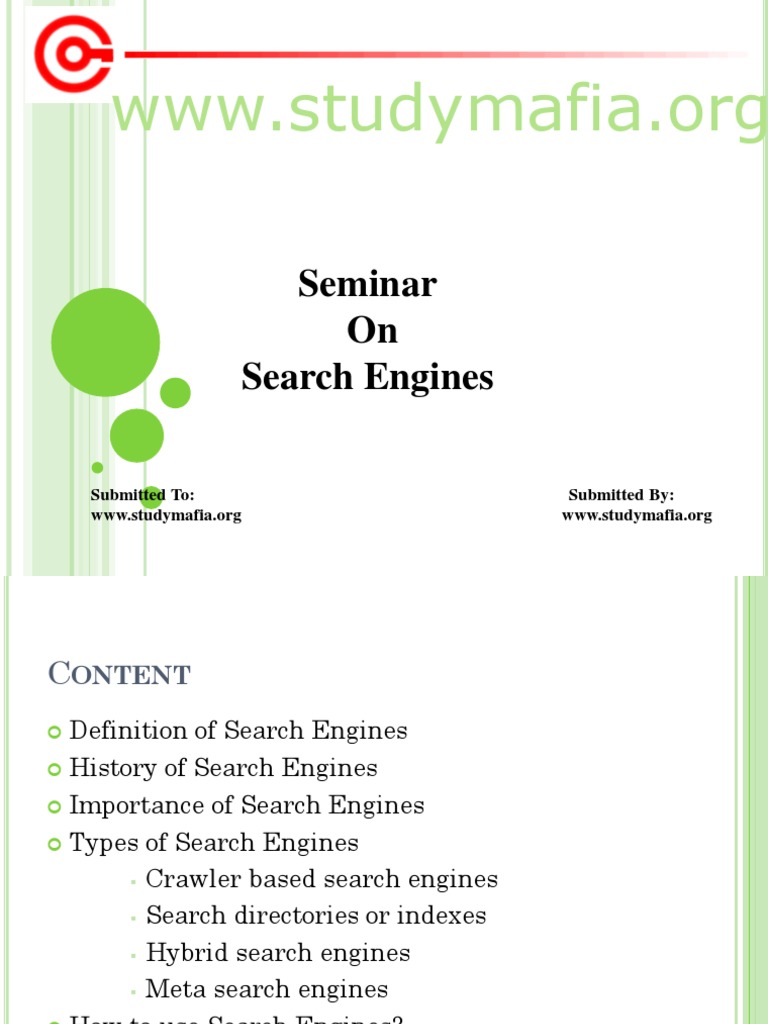 Search Engine | PDF | Web Search Engine | Yahoo!