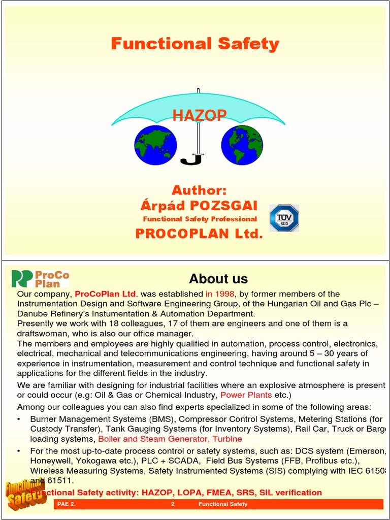 PAE2 Functional Safety Course en r0 | PDF | Safety | Change Management