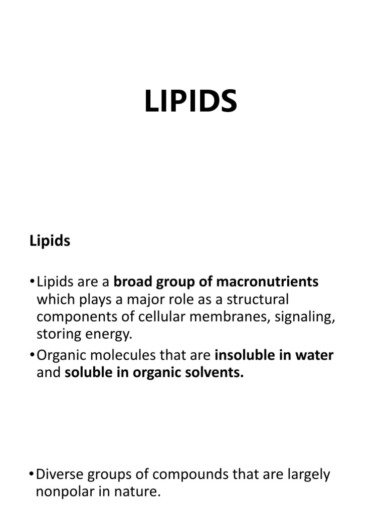 Essential Lipids Guide | PDF | Lipid | Polyunsaturated Fat