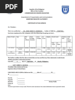 IMO Crew Effects Declaration Form | PDF