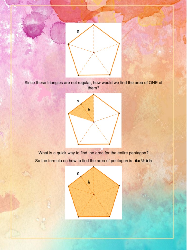 Since These Triangles Are Not Regular, How Would We Find The Area of ...