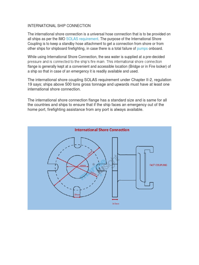 International Ship Connection | PDF | Business | Technology & Engineering