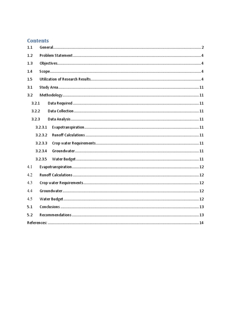 Thesis of FYP | PDF | Evapotranspiration | Water Resources